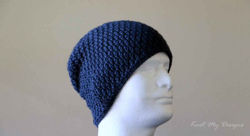 Texture Weave Adult Beanie - KNOT MY DESIGNS